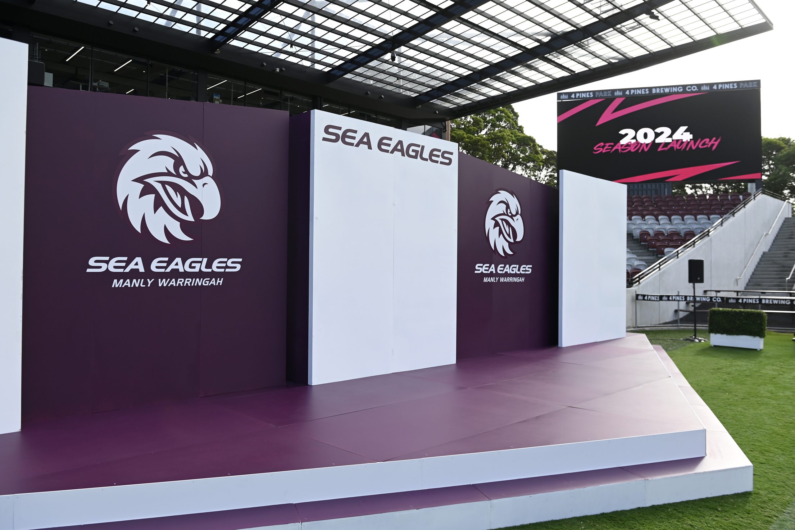Manly Warringah Sea Eagles Season Launch - Flying Ruby